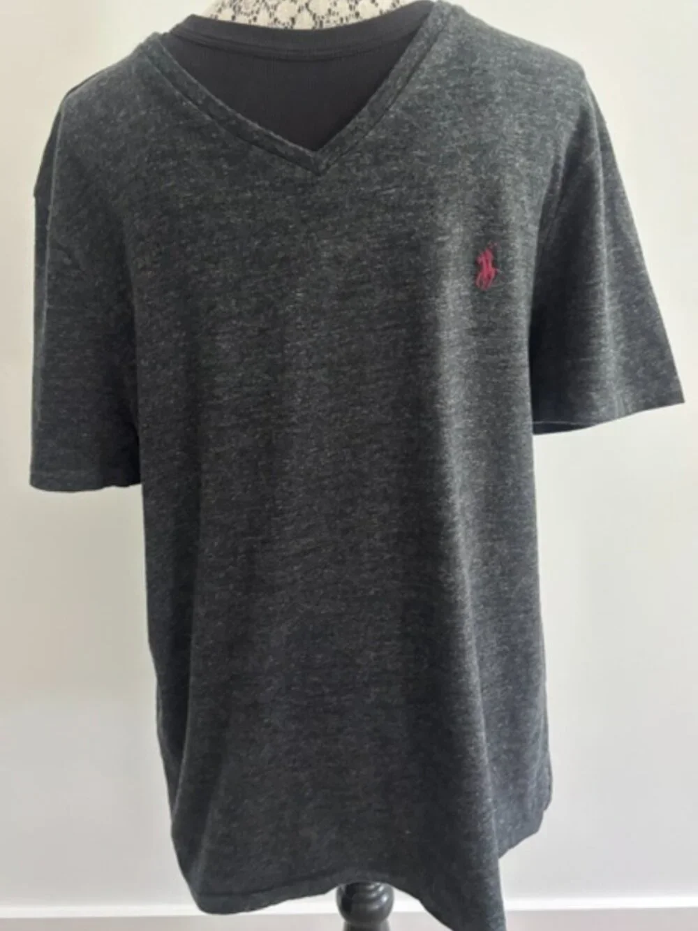 Polo Ralph Lauren | Shirts | Polo Ralph Lauren Mens Grey Fit Short ...
